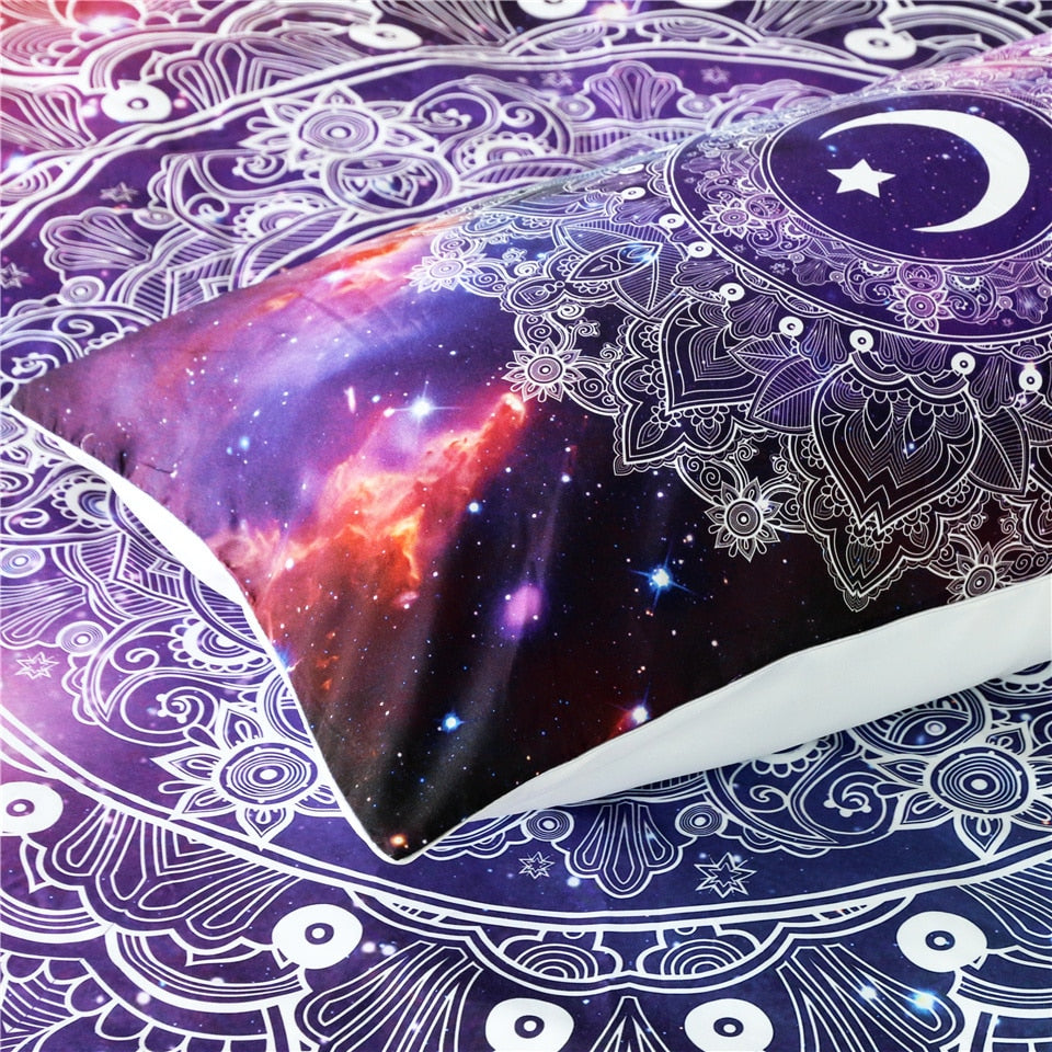 Mandala Quilt Cover Set - Moon – Bohemian Lifestyle Store